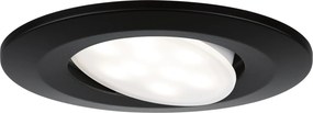 P 98198 LED vestavné svítidlo Calla 10ks sada IP65 kruhové 90mm 30° 10x5W 230V CCT černá mat - PAULMANN
