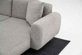 Atelier del Sofa Rohová sedací souprava Side Right - Light Grey, Světlá Šedá