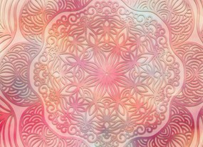 Malvis ® Tapeta Mandala pastelová Vel. (šířka x výška): 360 x 260 cm