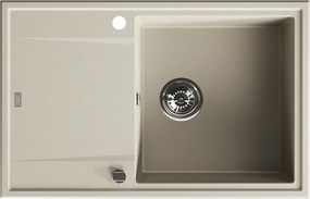 LAVEO Megalo - kuchyňský dřez 790x490x230 mm, Béžová, SBE_411T