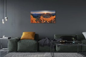 Obrazy na plátně Horské slunce 120x60 cm