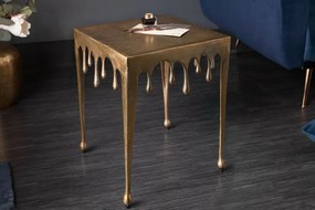 Odkládací stolek Liquid Line S 45cm zlatý / 40639