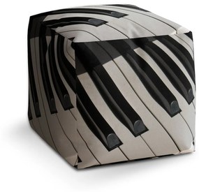 Sablio Taburet Cube Klávesy piana: 40x40x40 cm