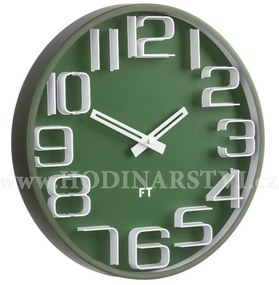 Designové nástěnné hodiny Future Time FT8010GR Numbers 30cm