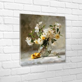 Tištěný obraz s rámem 70x70 cm Apple Flowers – Styler
