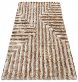 Luxusní kusový koberec shaggy Jansen béžový 80x150cm