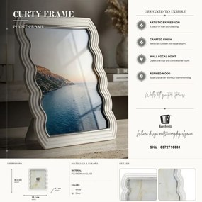Fotorámeček Curty 25,2x30,3 cm bílý