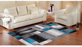 Kusový koberec Inka šedomodrý 200x290cm