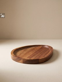 Sinsay - Dřevěný dekorativní tác - hnědá