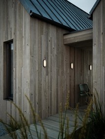 NOR 2019181003 Cuba Outdoor Energy Oval venkovní nástěnné svítidlo černá - NORDLUX