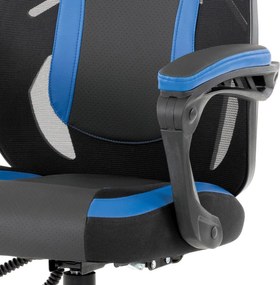 Autronic Kancelářské herní křeslo KA-Y213 BLUE, modrá/černá