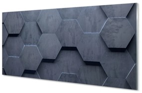 Obraz na skle Kámen betonové záplaty 120x60 cm