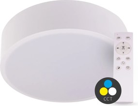 T-LED SMART TUYA Bílé LED stropní svítidlo kulaté 300mm 24W CCT s DO 105461