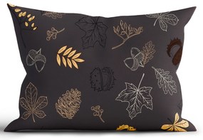 MK Lůžkoviny Bavlněný povlak na polštář Renforcé 50 x 70 cm - Podzimní elegance