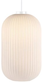 Závěsný lustr z opálového skla Milford pro žárovku E27 ø20cm  - Nordlux