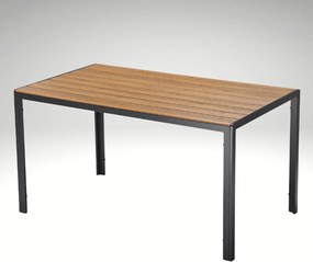 Vikio Zahradní jídelní set 140x80 pro 4 osoby přírodní VZS210P4
