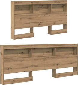 Úložné čelo postele Artisanový dub Kompozitní dřevo 3335492