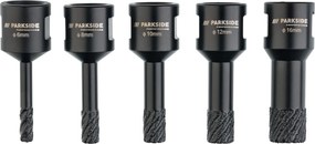 Parkside Performance® Diamantové vrtací korunky (vrtací korunky Ø 6,8,10,12,16 mm)
