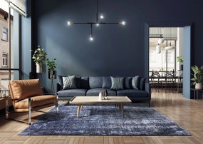 Tribeca Design Kusový koberec Zoom Abstract Navy Rozměry: 160x230 cm
