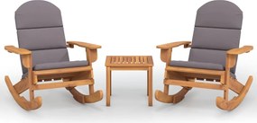 3dílná sada zahradního nábytku Adirondack masivní akácie 3152129