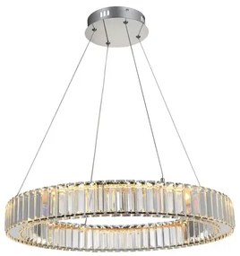 Luxusní stmívatelný lustr Spark 60 Chrome