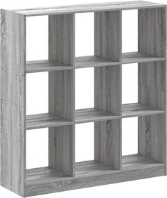 Knihovna šedá sonoma 102 x 32 x 108 cm kompozitní dřevo 3307842