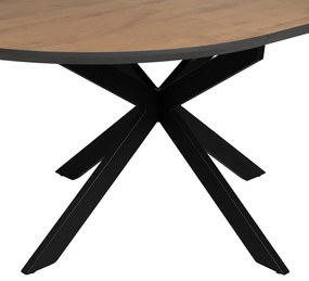 Kulatý rozkládací jídelní stůl s přídavnou deskou ø 120 cm Rocía – Ixia