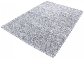 Vopi | Kusový koberec Life Shaggy 1500 light grey - 120 x 170 cm