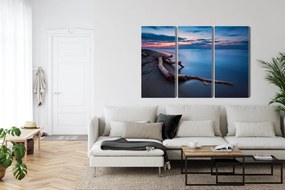 Vícedílný obraz Mořská Krajina Ve Večerních Hodinách Nedostatek Nedostatek Plátno Canvas 180x120