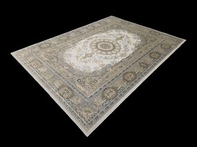 BE Koberec Deluxe 9093 BEIGE - béžový obdélníkový Rozměr: 60x100 cm
