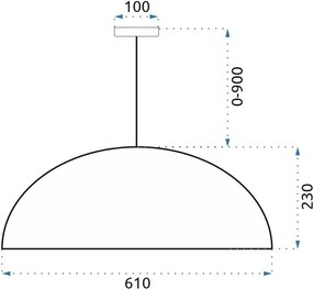 Toolight - závěsné svítidlo APP988-1CP, bambus, OSW-01046