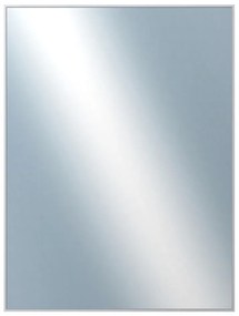 DANTIK - Zarámované zrcadlo - rozměr s rámem cca 60x80 cm z lišty Hliník stříbrná | P01-004 (7001004)