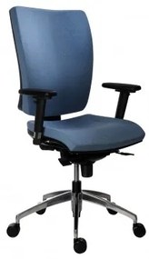 Antares Kancelářská židle 1580 SYN Gala ALU bez područek Mechanika synchronní mechanismus Hlavová opěrka bez hlavové opěrky GALERIE - Čalounění Antares LÁTKY (BN) / BONDAI