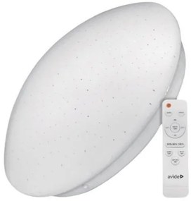 Avide led stropní svítidlo avide stella xl 50 cm, 48 w 3360 lm cct, dálkové ovládání