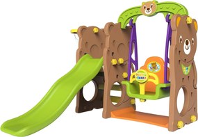 RKToys Zahradní houpačka + skluzavka 4 v 1 hřiště CHD-161
