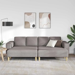 Pohovka do obývacího pokoje 3 ks Taupe Polyester 3335117