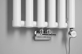 Sapho Pilon otopné těleso 418 x 1800 mm se šesti háčky pro ručník bílá mat IZ131T