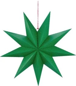Pip Studio vánoční papírová hvězda 60 cm, zelená