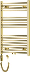 Mexen Ares, elektrické topné těleso 900 x 600 mm, 300 W, zlatá lesklá, W102-0900-600-2300-50