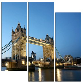 Obraz na plátně - Tower Bridge - čtverec 330C (105x105 cm)