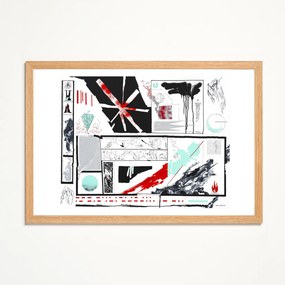 Akrobad | Josef Sedlák Akrobad | Menu Rám: Černý, Velikost: 30 x 40 cm