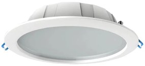 Mantra 6390 Graciosa, bílý zápustný stropní panel LED 24,5W 3000K, průměr 23,5cm, IP44