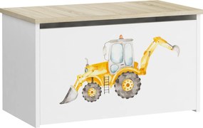 ADRK Furniture Truhla na hračky DARIA TB-Dar-W+S-DIG-n-O060