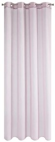 Dekorační záclona s kroužky BALLE růžová 140x250 cm MyBestHome