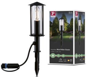 Paulmann 94323 Plug&Shine, venkovní sloupkové svítidlo 2W LED, antracit, výška 22cm, IP44