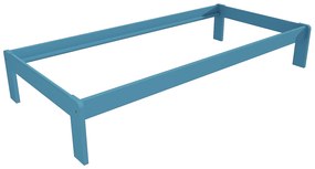Vomaks Jednolůžková postel VMK004A Rozměr: 100 x 200 cm, Barva: barva modrá