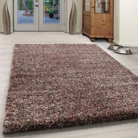 Kusový koberec Enjoy shaggy 4500 rose 120 x 170 cm