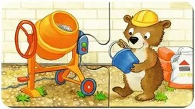 Ravensburger Moje první puzzle Zvířecí staveniště 9x2 dílků / od 2 let