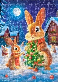 CASTORLAND Puzzle Příprava na Vánoce / 260 dílků / 23 x 32 cm