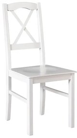 Židle Zefir XI D, Barva dřeva: bílá